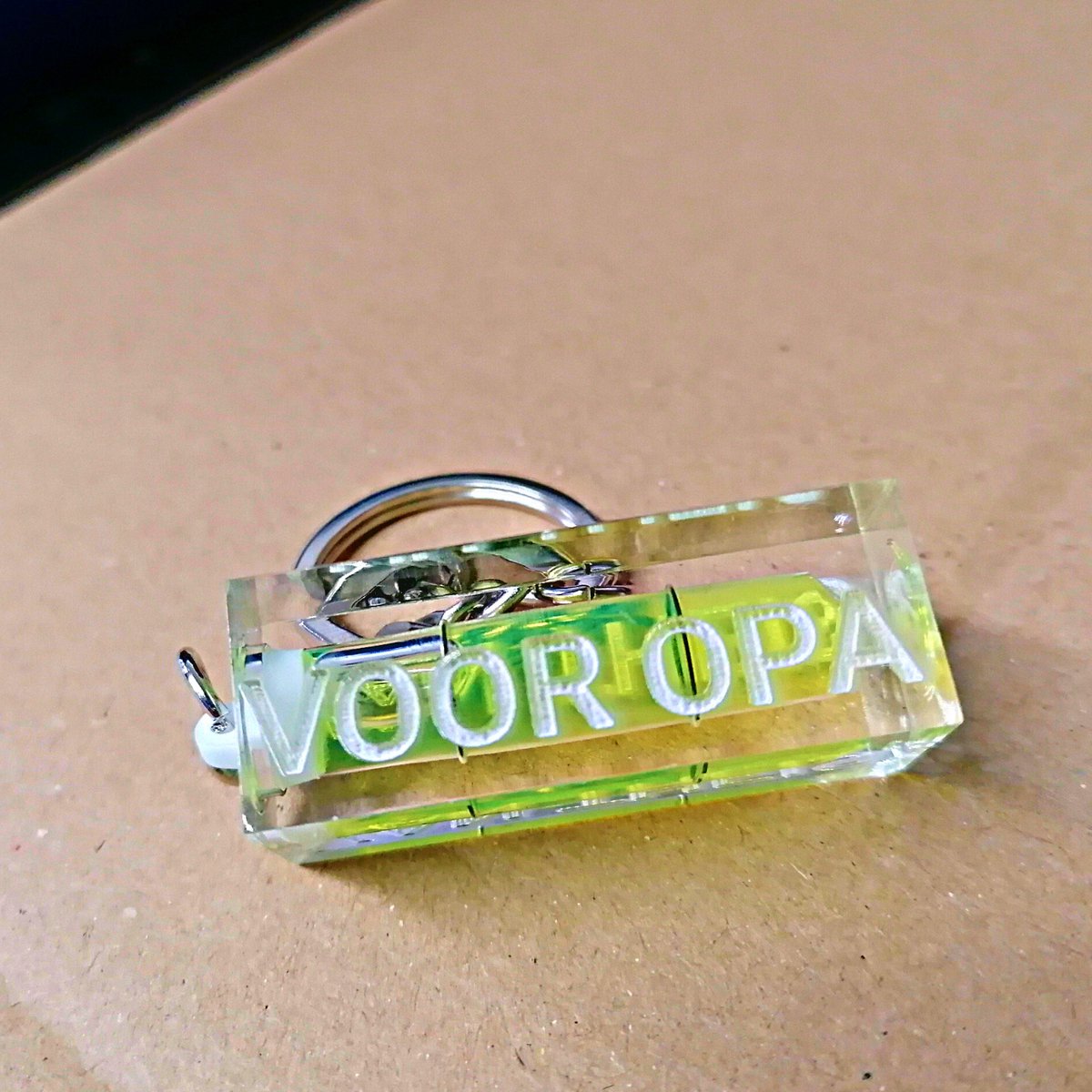 10x waterpas sleutelhanger met naam, tekst of logo | bol.com