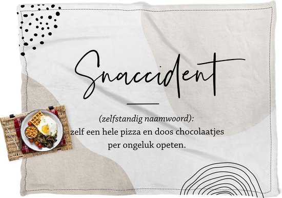 Waterdicht Picknickkleed - Geschikt als Strandlaken / Strandmat ...