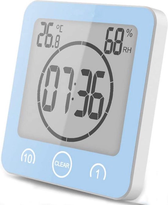 Douchetimer- Douchewekker- Douche wekker - waterproof - shower coach ...