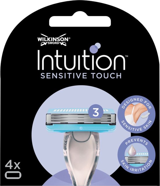 Wilkinson Woman Scheermesjes Intuition Sensitive 4 stuks | bol.com