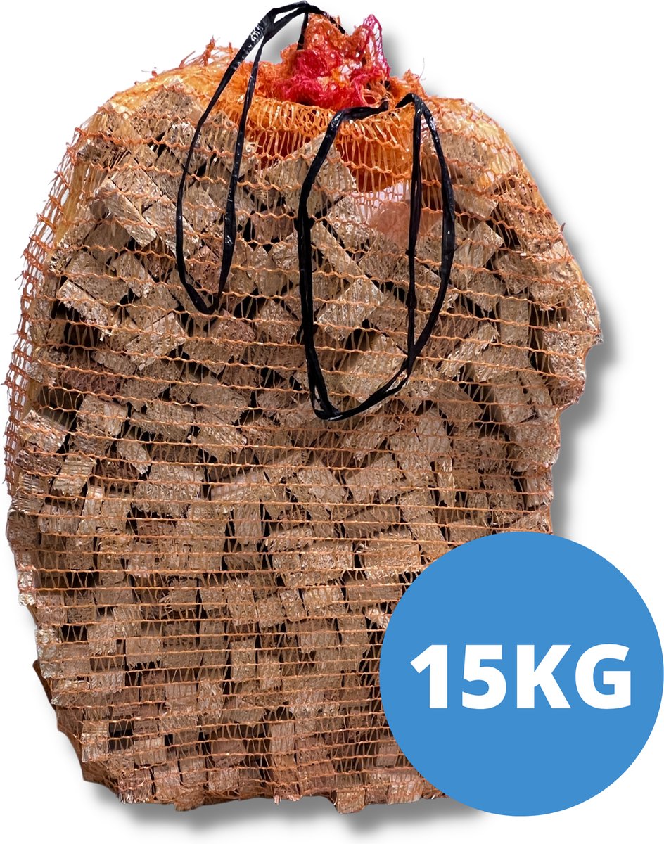 De Hout Factorij - Aanmaakhout in netzak - 15KG - Douglas ...