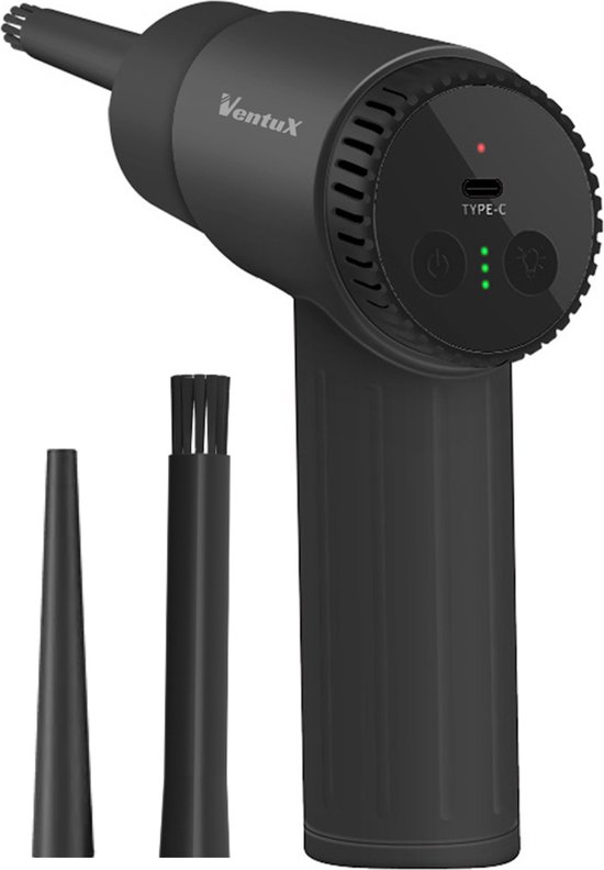Ventux® Krachtige Air Duster Pro - 90.000 RPM - 12.000 mAh - Perslucht ...