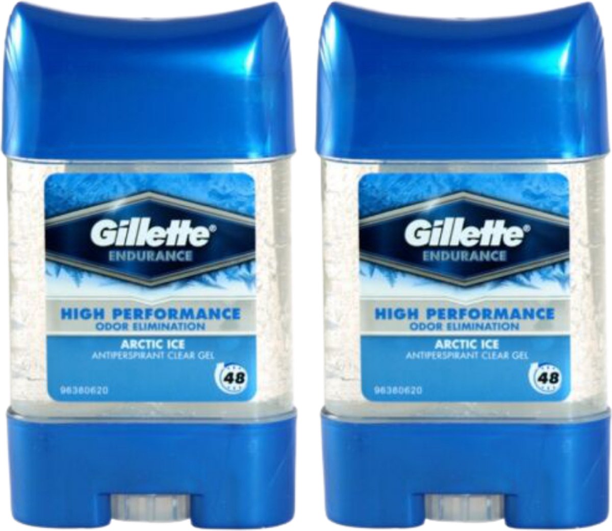 Gillette Endurance Arctic Ice Deodorant 2 x 70 ml - Duo Pack ...