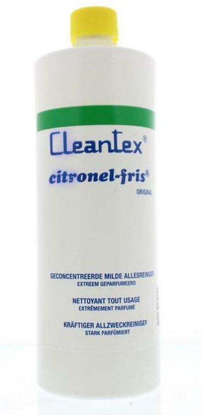 CleanTex® Citronel-fris op basis van citronella olie 1000ml | bol.com