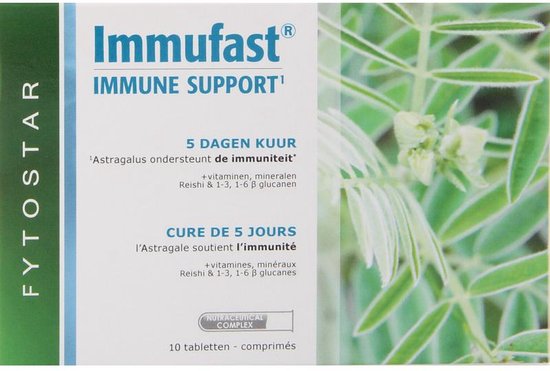 Fytostar Immufast IMMUNE SUPPORT – Goede weerstand – Voedingssupplement ...