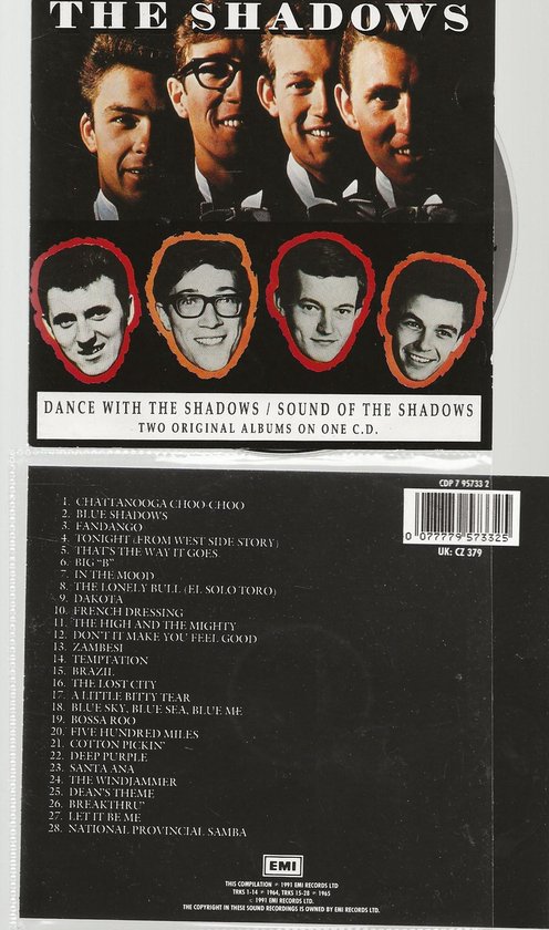 Dance with the Shadows/Sound of the Shadows, The Shadows | CD (album ...