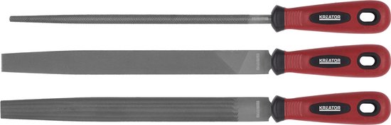Kreator - Hand tools - KRT451000 - Vijl - 250mm - 3 st. | bol