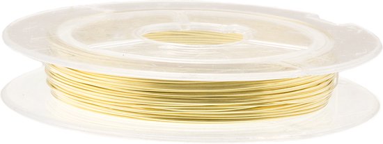 Koperdraad (0.3 mm) Gold (10 Meter) | bol.com