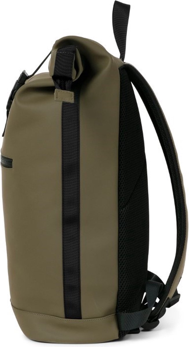Norlander Dull PU Waterdichte Rugzak 40L - Rolltop Rugzak - Olive | bol.com