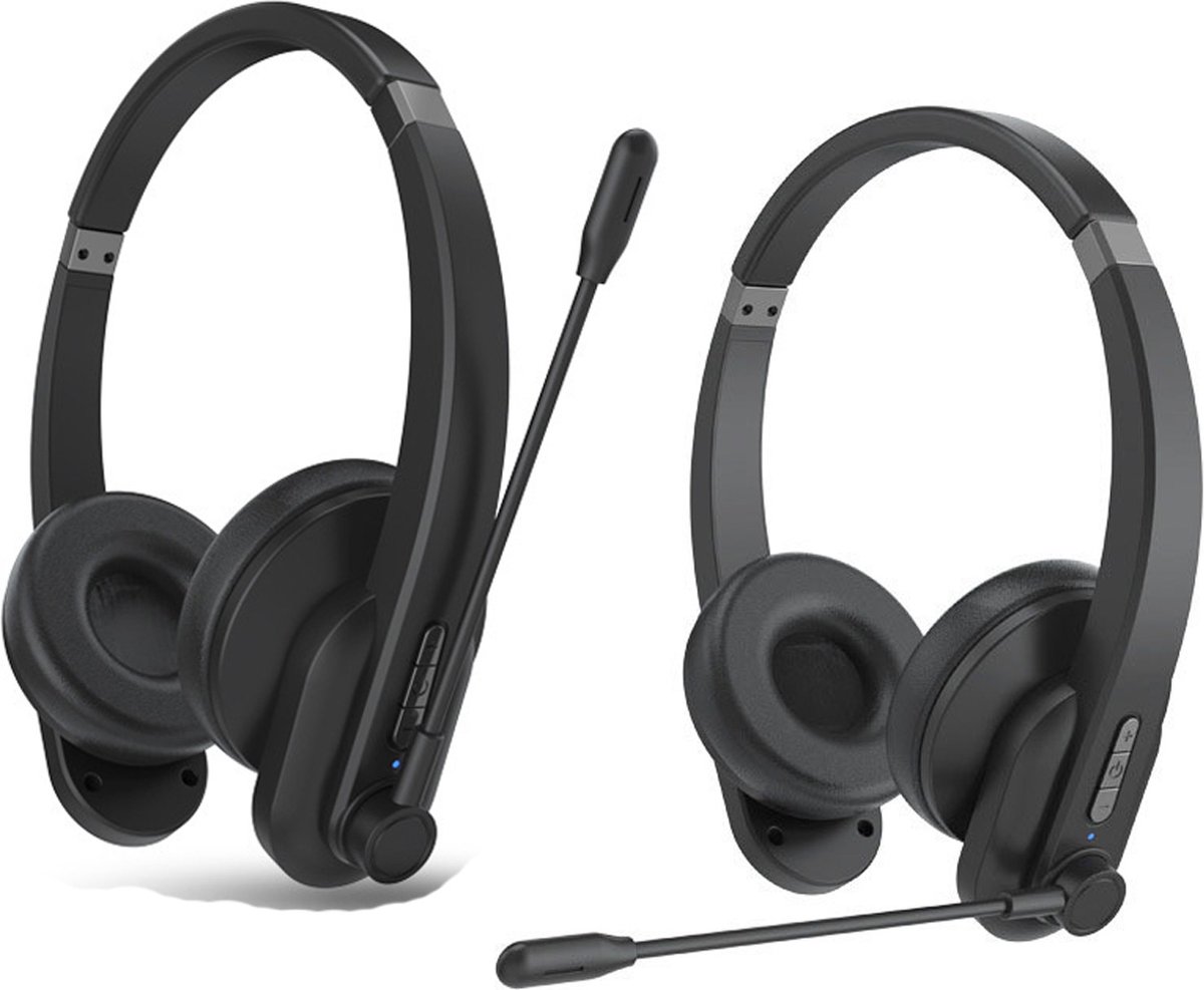 Tech Supplies - Draadloze on-ear Bluetooth Koptelefoon, Call Center ...