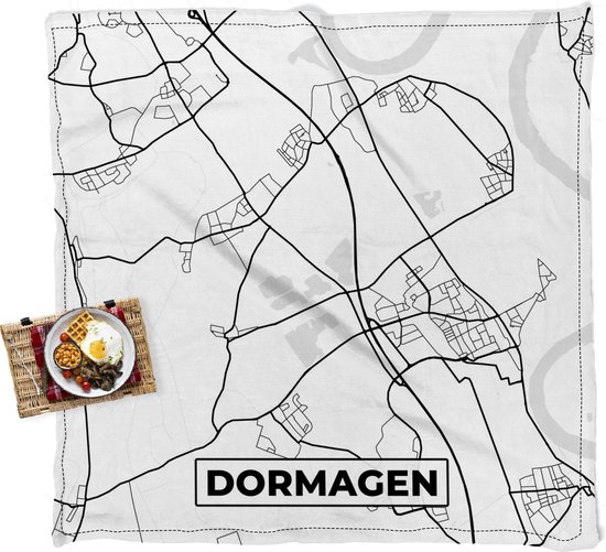 Picknickkleed - Buitenkleed - Dormagen - Stadskaart - kaart ...