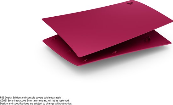 Sony PS5 Cover - Cosmic Red - PS5 Digital Console | bol.com