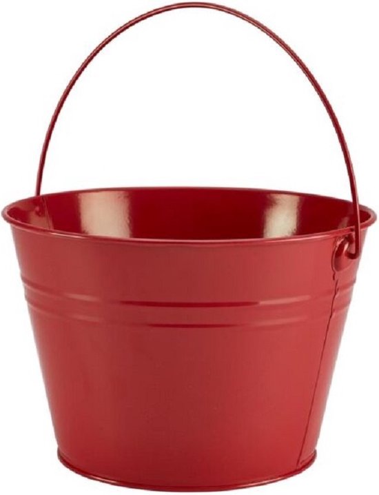 Genware RVS sharing emmer large rood 25 cm | bol