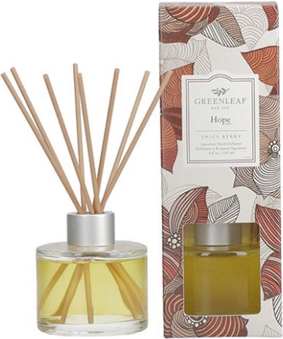 Greenleaf Geurstokjes / Reed Diffuser Hope | bol