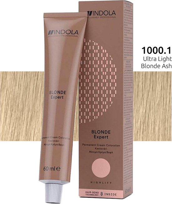 Indola - Indola Profession Permanent Caring Color 1000.1 60ml | bol
