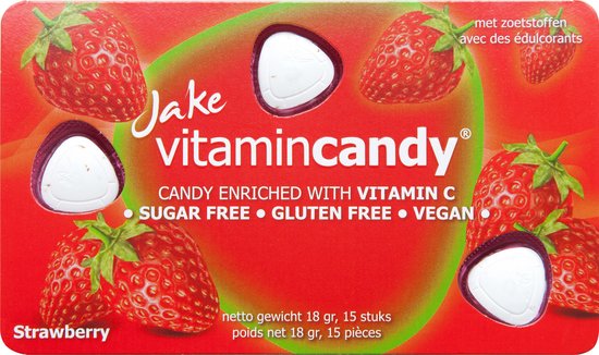 Jake VitaminCandy Strawberry | bol