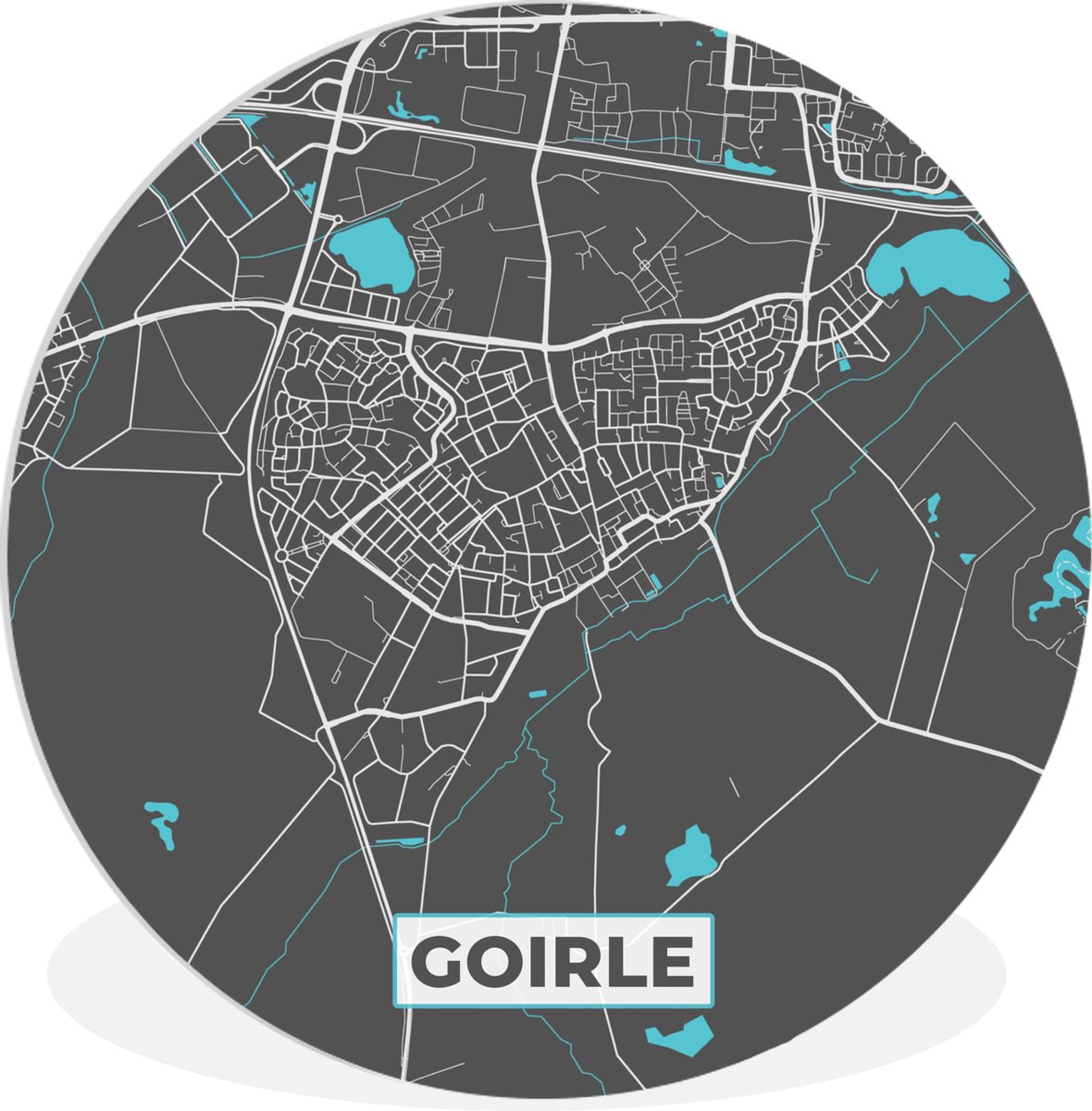 Wall Circle - Wall Circle Indoor - Map - Goirle - City Map - Map ...