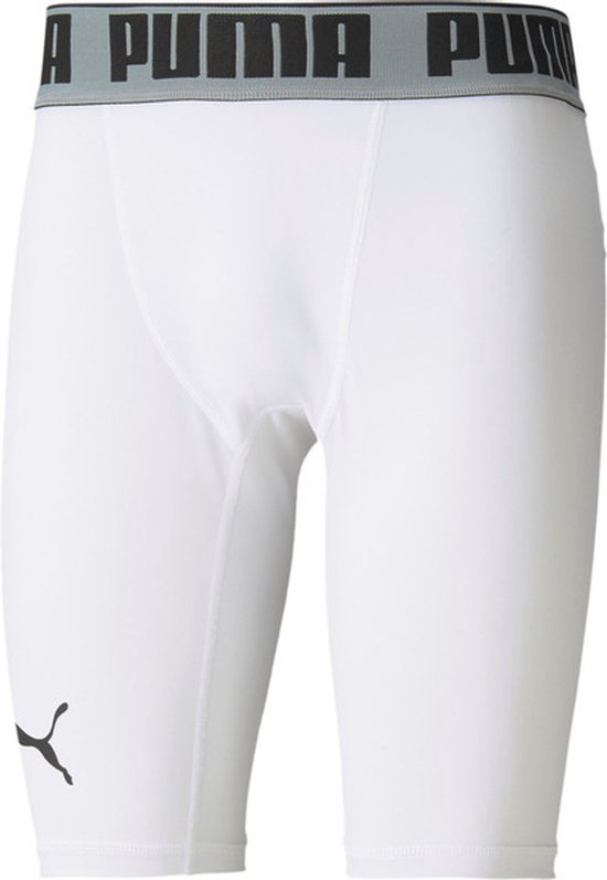 Puma Compression Short Heren - thermobroek - wit - Mannen | bol.com