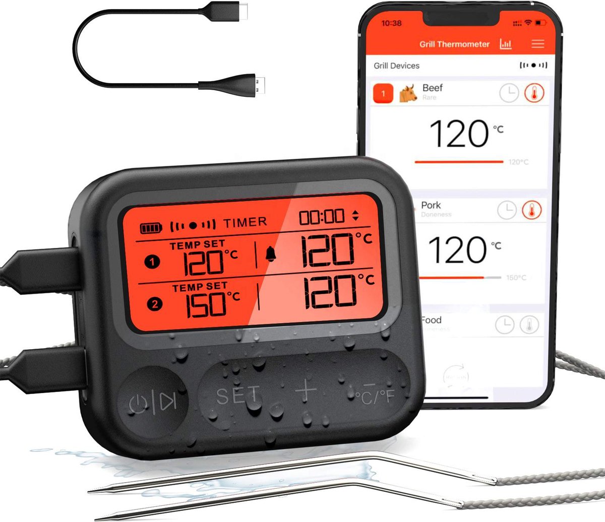 Bluetooth Bbq Thermometer Met App at Andrew Hodder blog Bluetooth Bbq Thermometer Met App at Andrew Hodder blog