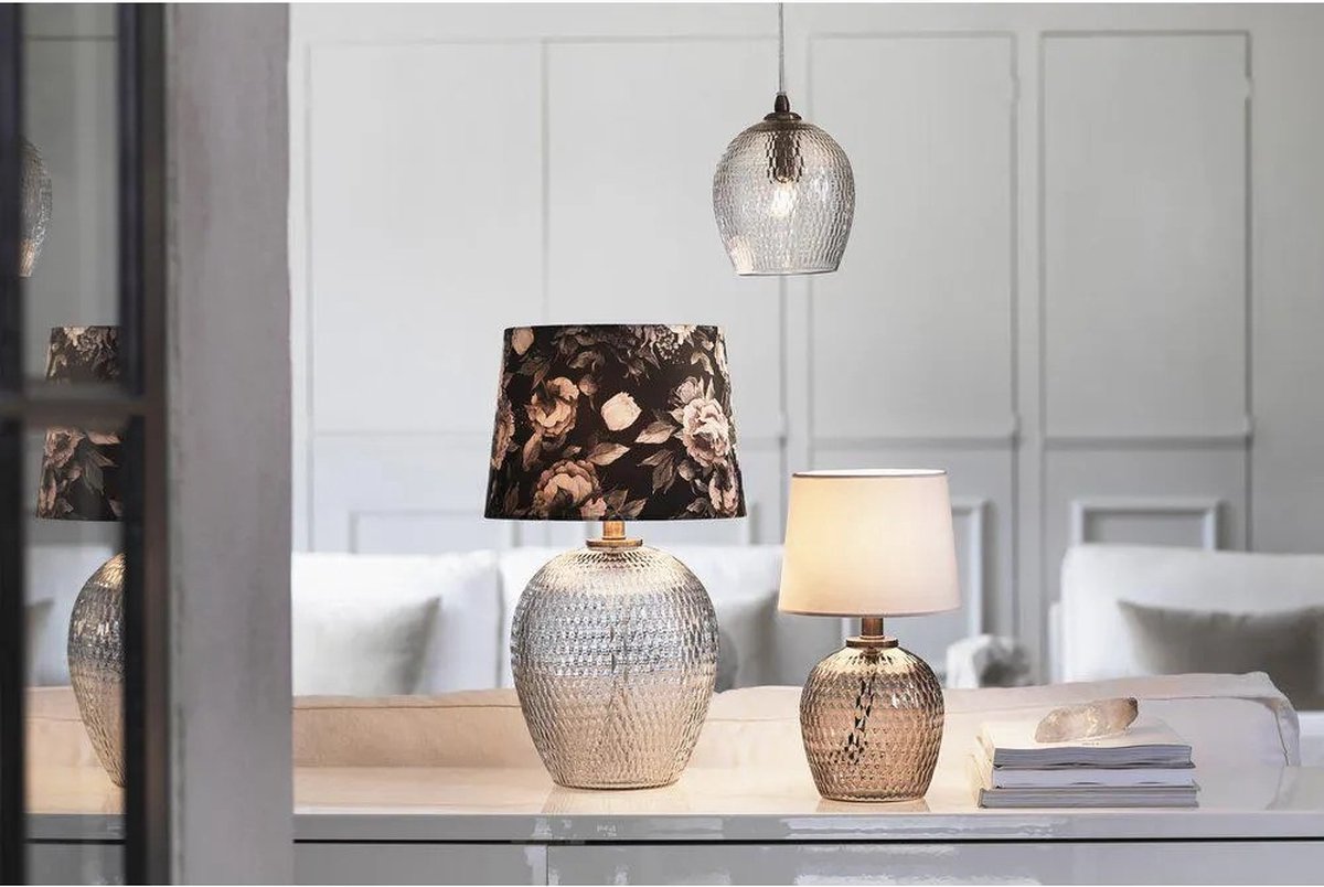 PR Home - Tafellamp Julia Messing 27 cm | bol.com