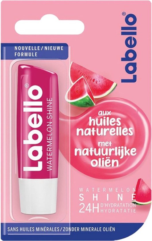 Labello Lippenbalsem Watermelon Shine | bol.com
