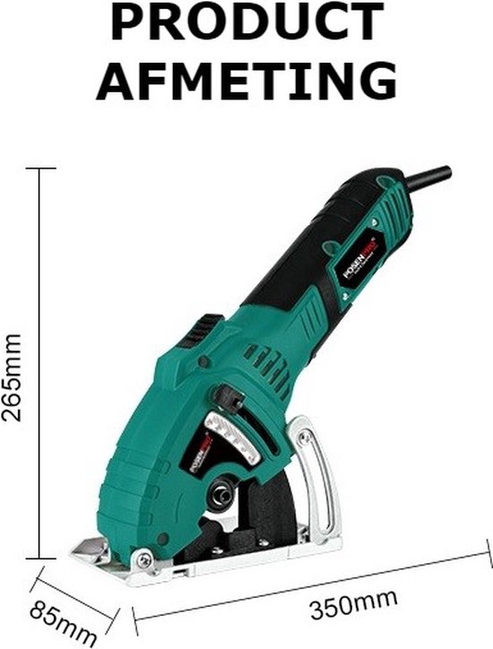 Amerce Mini Cirkelzaag - Snijmachine - Circular saw - Power Tool - 700W ...