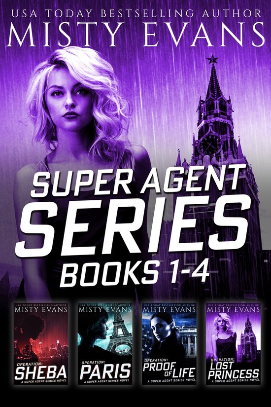 Super Agent Romantic Suspense Series - Super Agent Series Books 1-4 ...