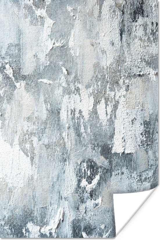 Poster Verf - Industrieel - Design - 60x90 cm | bol.com