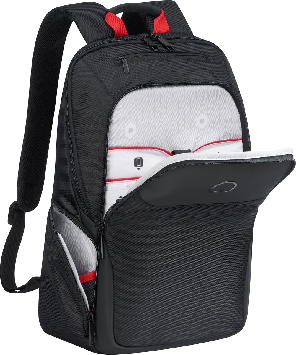 Delsey Parvis Plus Laptop Backpack - 2 Compartments - 15,6 inch - Black ...