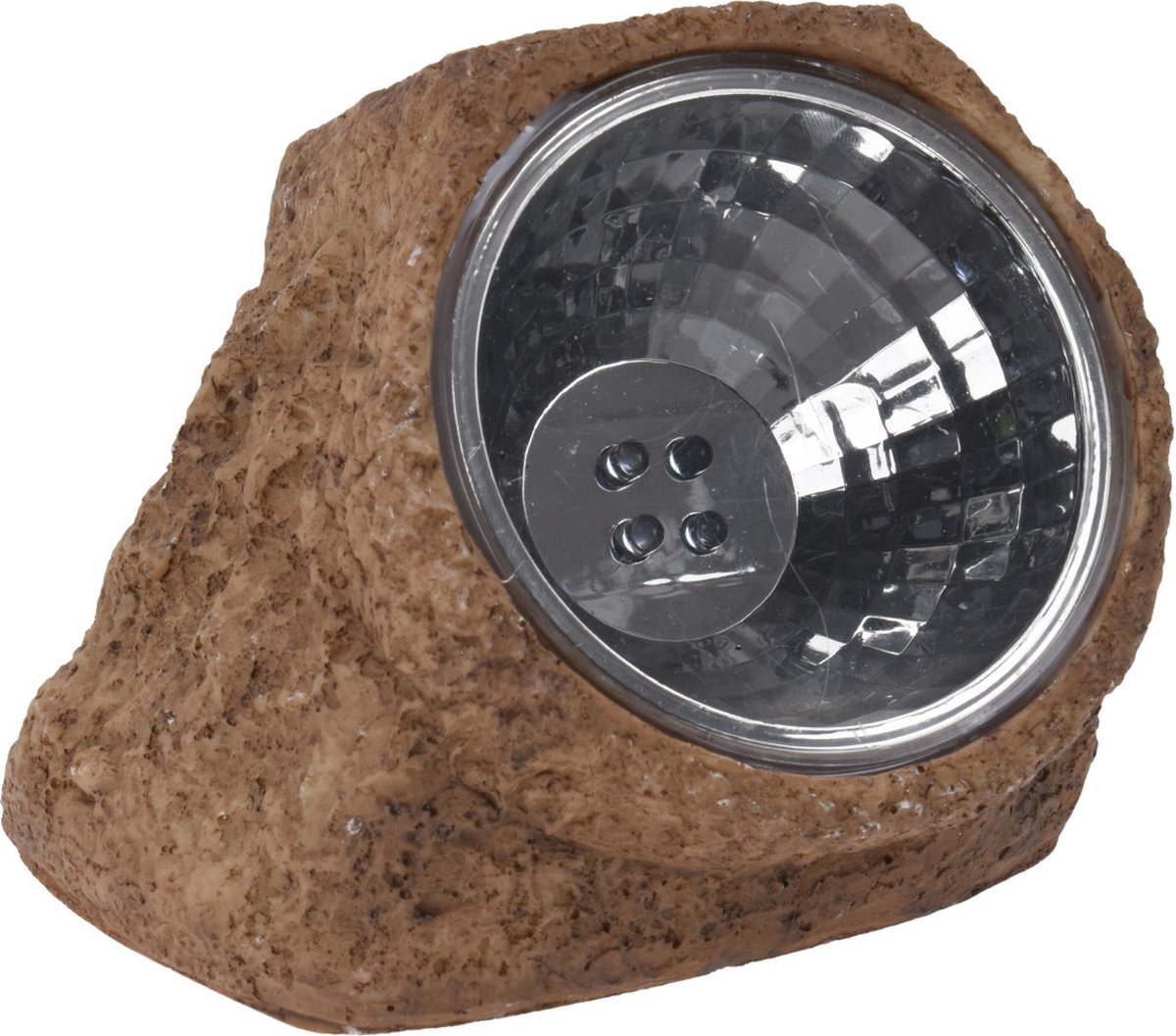 Tuinlampje Solar nepsteen in het bruin - Tuin spotjes op zonne-energie ...