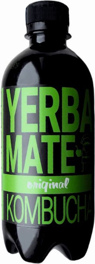 Biologische Kombucha - Yerba Mate Kombucha - 1 fles van 400 ML | bol.com