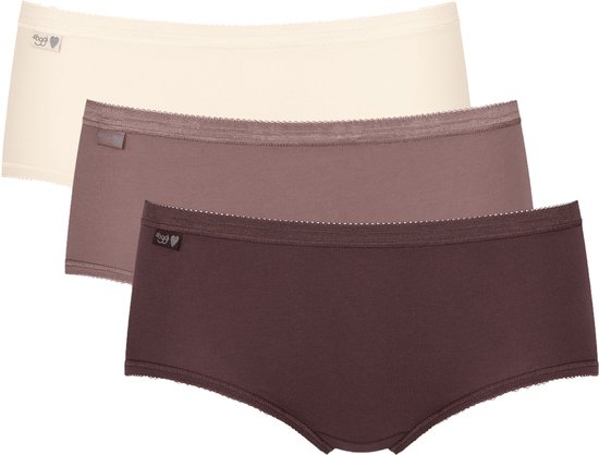 sloggi Basic+ Midi C3P Holiday Dames Onderbroek - Maat 42 | bol
