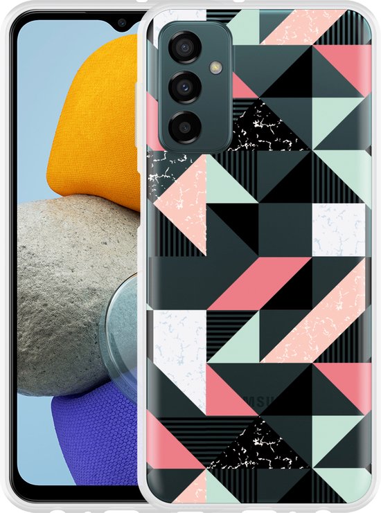 Samsung Galaxy M23 Hoesje Geometric Artwork - Designed by Cazy | bol