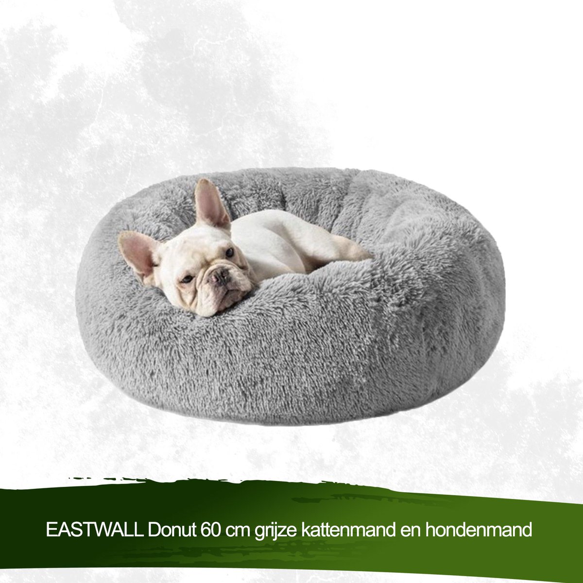 EASTWALL Donut katten- of hondenmand – Heerlijk zachte kattenmand ...