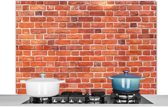 Spatscherm - Muren - Robuust - Baksteen - Spatwand - Keuken achterwand ...