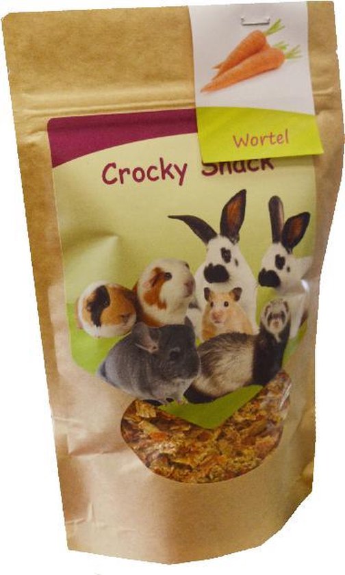 Crocky Snack wortel 120g | bol