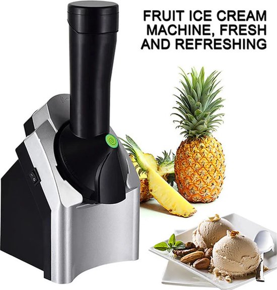 IJsmachine, geschikt voor het maken van desserts en fruitijs, bevroren ...