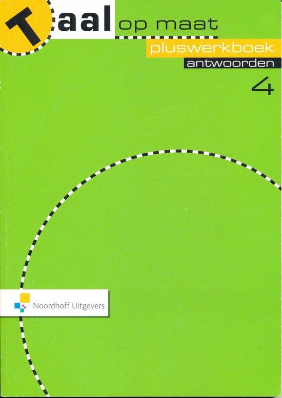 Taal op Maat versie 2 antwoorden Pluswerkboek groep 4 | 8721101639105 ...
