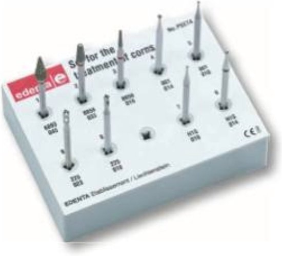 Edenta Frezenset voor Likdoorns (PSET4)- 20 x 9 frezen ...