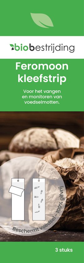 Biobestrijding Feromoonval - Voedselmotten & Meelmotten vangen - 3 ...