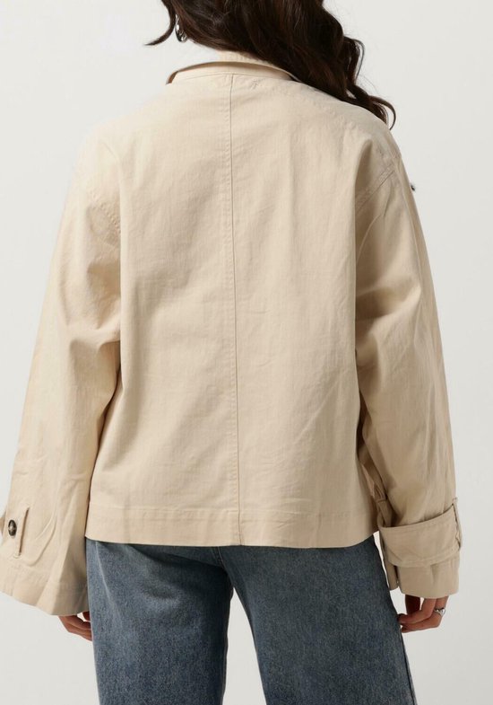 Lollys Laundry Bulgariall Jacket Ls Jassen Dames - Zomerjas - Ecru ...