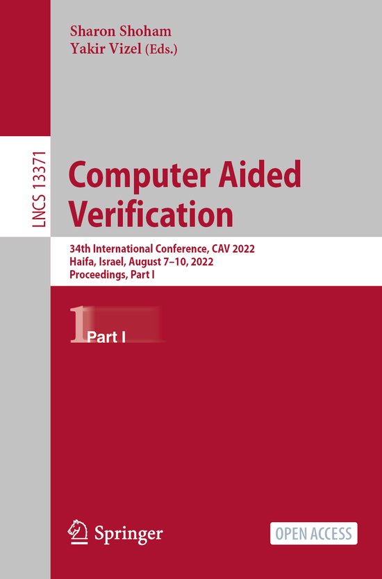 Lecture Notes in Computer Science- Computer Aided Verification ...