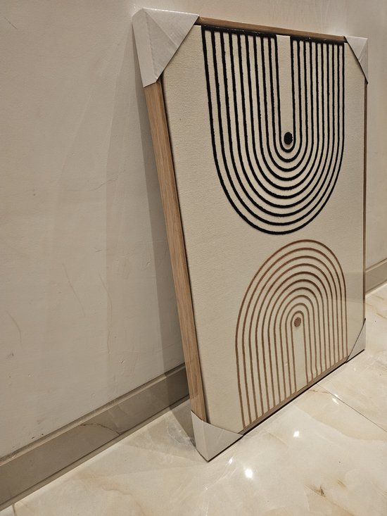 Prachtige bohemian wanddecoratie decoratie muur tafel abstract 3d ...