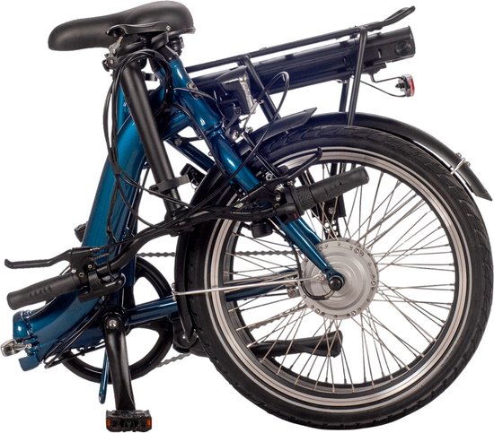 Elektrische vouwfiets, Compact Plus S, voorwielmotor, Nxs 3, matblauw | bol