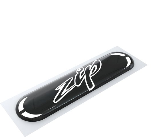 3D Reflectoren Wit - Piaggio Zip - Zelfklevende Reflector Zijkant - Set ...