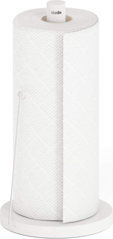 Keukenrolhouder Simply roestvrij staal mat geborsteld rolhouder stabiel ...