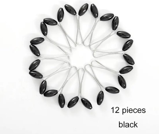 Belleze® - Hijab sjaal clip - Broche pin voor hoofddoek - Parel Ovaal ...