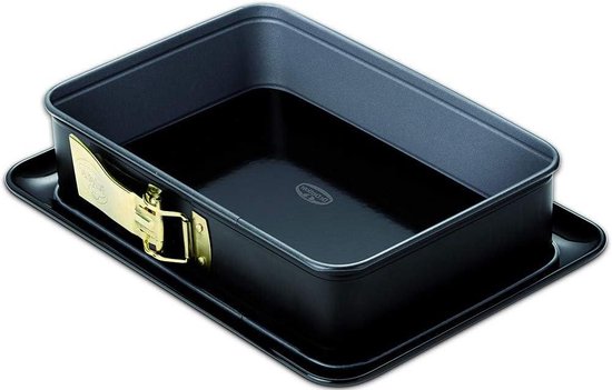 Rechthoekige Springvorm 28 x 18 cm - Bakidee met Platserveerbodem ...