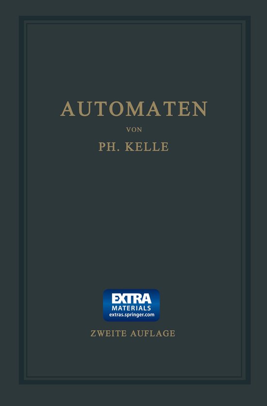 Automaten | 9783662245187 | Philipp Kelle | Boeken | bol