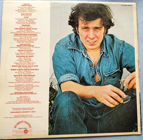 Don McLean - Prime Time (1977) LP, Don McLean | Muziek | bol